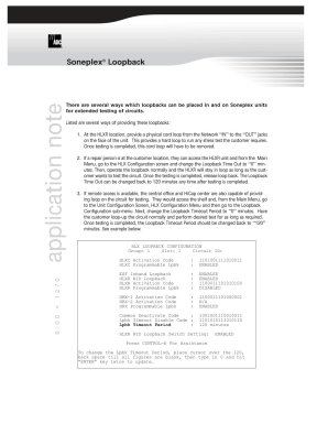 Tài liệu Soneplex® Loopback doc