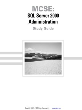 Tài liệu MCSE: SQL Server 2000 Administration ppt