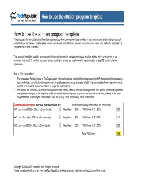 Tài liệu How to use the attrition program template docx