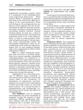 Tài liệu Color Atlas of Pharmacology (Part 12): Inhibitors of the RAA ...