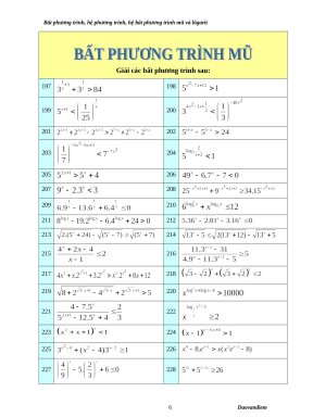 phuong trinh, bat phuong trinh mu va logarit