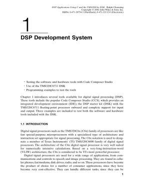 Tài liệu DSP applications using C and the TMS320C6X DSK (P1) ppt