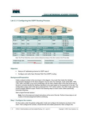 Tài liệu Lab 2.3.1 Configuring the OSPF Routing Process pdf