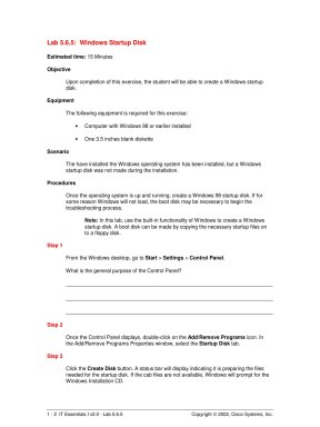 Tài liệu Windows Startup Disk docx