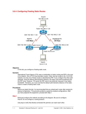 Tài liệu Configuring Floating Static Routes pptx