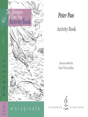 Peter pan activity book