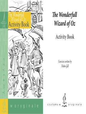 The wonderfull wizard of oz activity book
