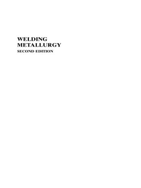 Welding metallurgy second edition