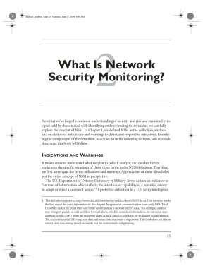 What Is Network Security Monitoring? ppt