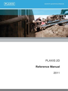 PLAXIS 2D Reference Manual potx