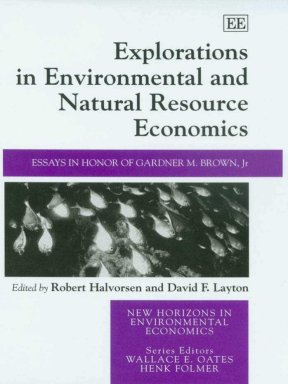 Explorations in Environmental and Natural Resource Economics ppt