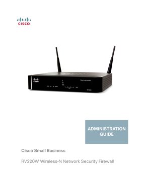 Cisco Small Business - RV220W Wireless-N Network Security Firewall ppt