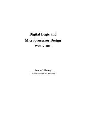 Digital Logic and Microprocessor Design ppt
