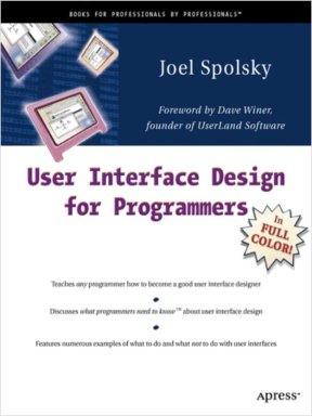 user interface design for programmers, 2001