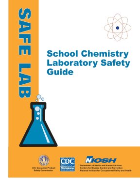 School Chemistry Laboratory Safety Guide pdf