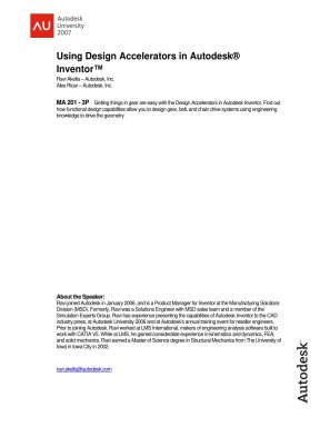 Using Design Accelerators in Autodesk® Inventor pptx