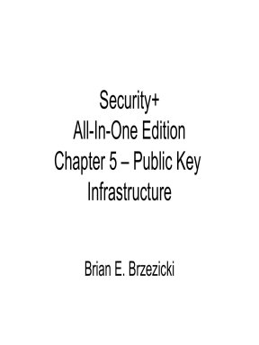Chapter 5 – Public Key Infrastructure pdf