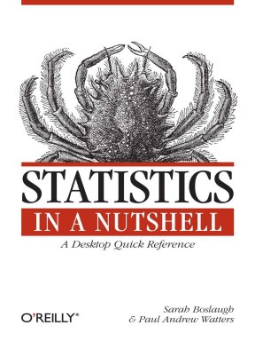 Statistics in a Nutshell: A Desktop Quick Reference potx