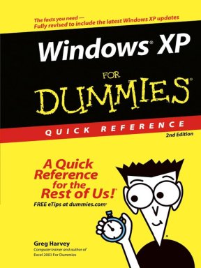 windows xp for dummies - quick reference 2nd edition