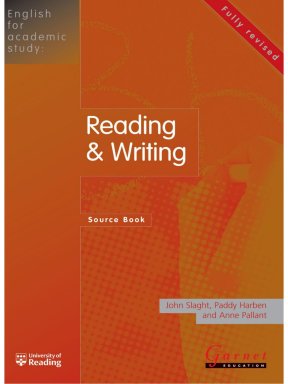 English For Academic Study Reading And Writing