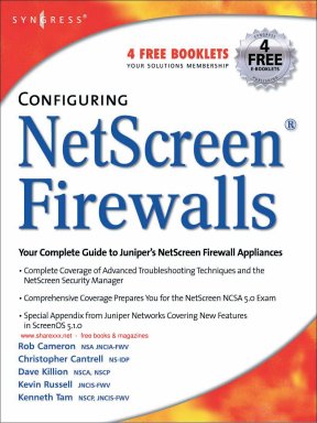 configuring netscreen firewalls