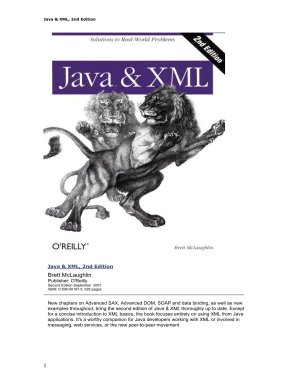 o'reilly - java and xml 2nd edition - brett mclaugblin