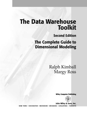 The Data Warehouse Toolkit - The Complete Guide to Dimensional Modeling doc