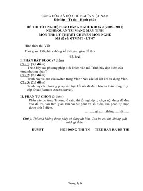 đáp án + đề thi lí thuyết tốt nghiệp khóa 2 - quản trị mạng máy tính - mã đề thi qtmmt - lt (7)