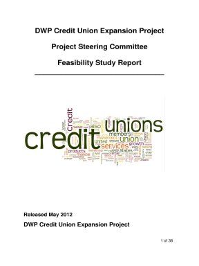 DWP Credit Union Expansion Project Project Steering Committee ...
