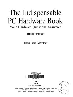 The indispensable PC hardware book third edition