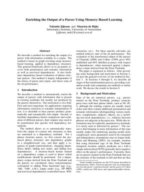 Báo cáo khoa học: "Enriching the Output of a Parser Using Memory-Based Learning" potx