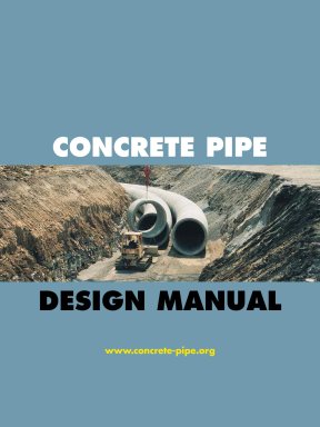 CONCRETE PIPE DESIGN MANUAL