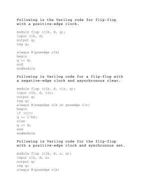 Cách coding verilog cho quá trình tổng hợp netlist - Verilog HDL