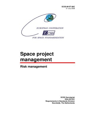 Space project management - Risk management pptx