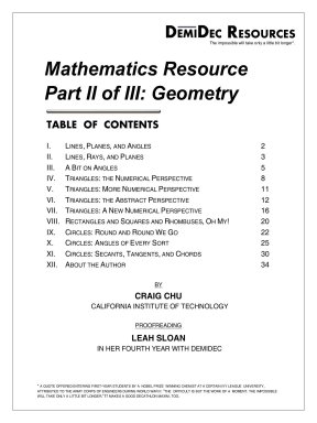 math resource part ii - geometry