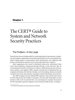 The CERT® Guide to System and Network Security Practices pdf