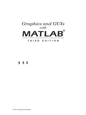 graphics and guis with matlab - patrick marchand and o. thomas holland