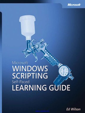 microsoft windows scripting self-paced learning guide
