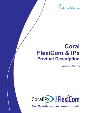Coral flexicom & coral IPx product description