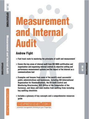 Measurement and internal audit (2002)