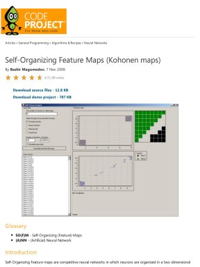 self-organizing feature maps (kohonen maps) - codeproject