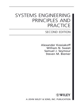 SYSTEMS ENGINEERING PRINCIPLES AND PRACTICE