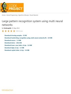 large pattern recognition system using multi neural networks - codeproject