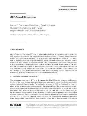GFP - based biosensors