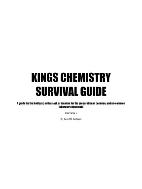 king's chemistry survival guide