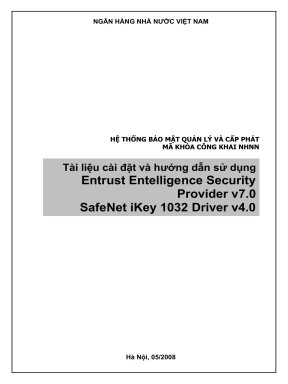 Tài liệu cài đặt và hướng dẫn sử dụng Entrust Entelligence Security ...