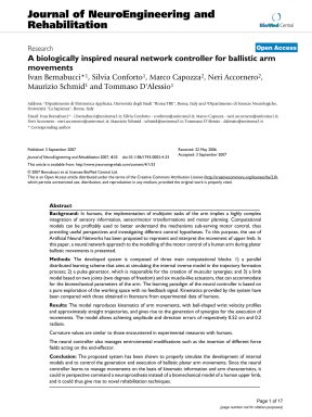 báo cáo hóa học: " A biologically inspired neural network controller ...