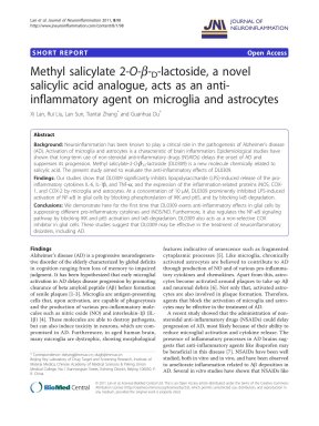 báo cáo hóa học: " Methyl salicylate 2-O-b-D-lactoside, a novel ...
