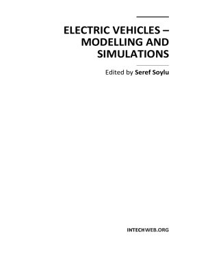 Electric Vehicles Modelling and Simulations Part 1 pdf