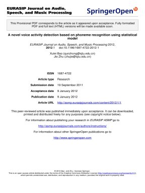 Báo cáo toán học: " A novel voice activity detection based on phoneme recognition using ...